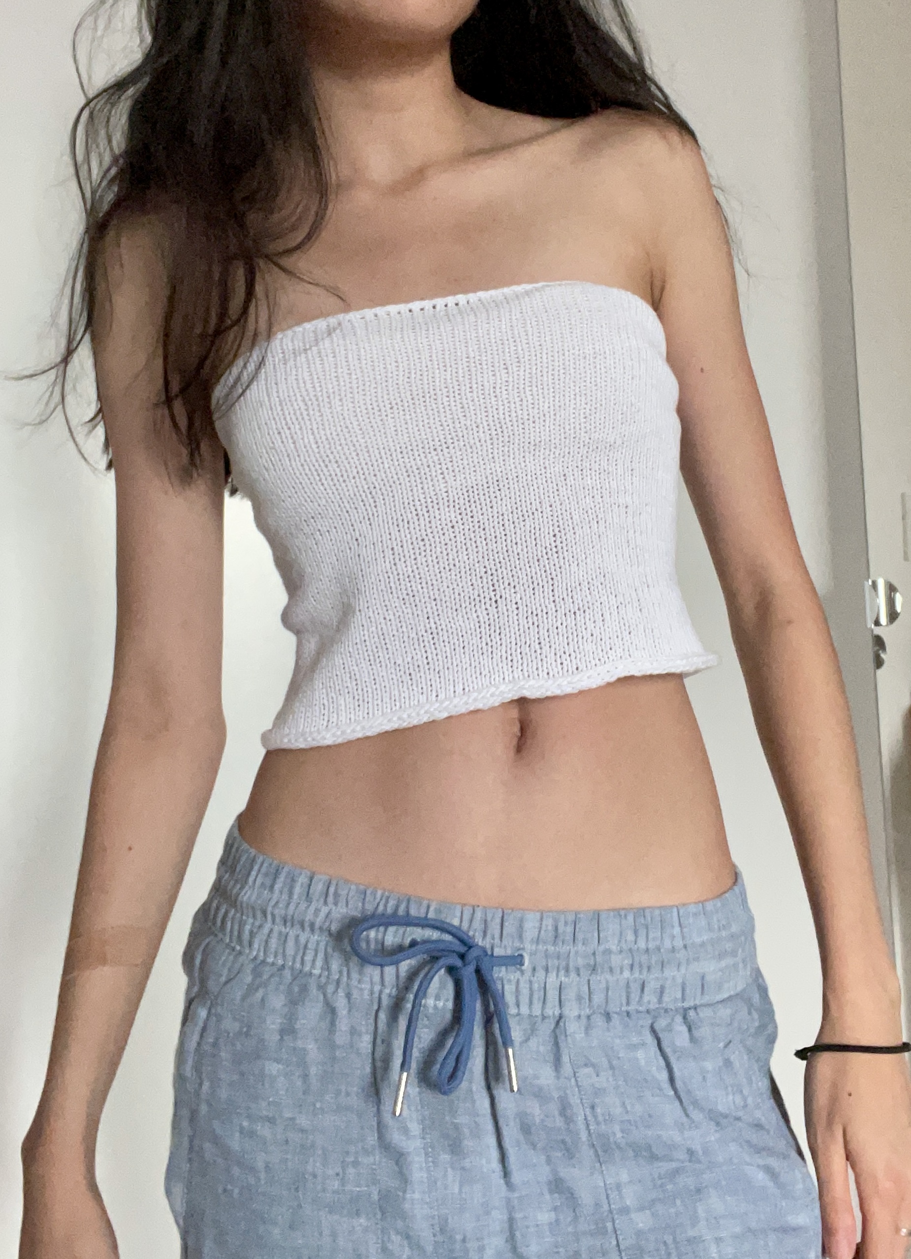 Basic Tube Top: Free Knitting Pattern – Joy 2 Create